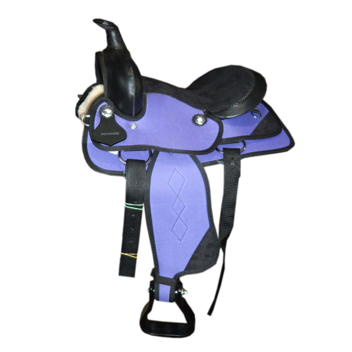 Purple-Synthetic Western Saddle – Payless Saddlery